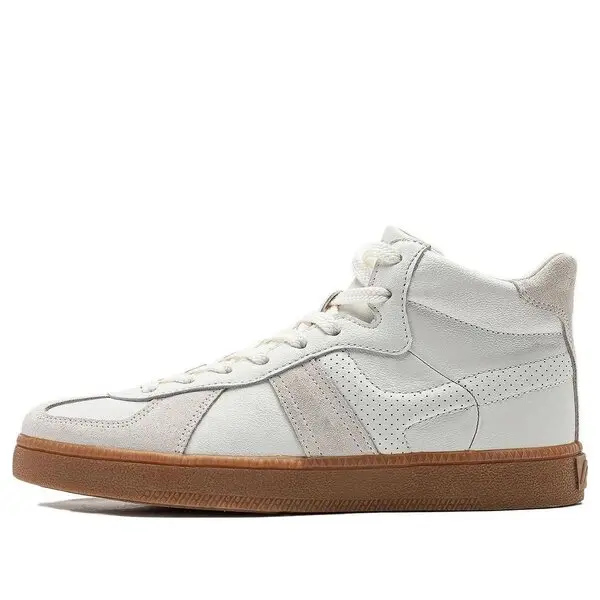 LI-NING Yunchuan High Top Sneakers - White/grey/brown