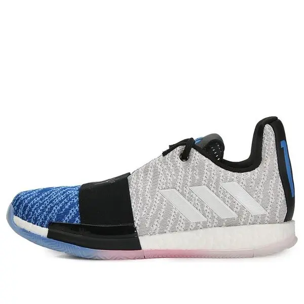 Adidas Harden Volume 3 Athletic Sneakers - Grey/blue