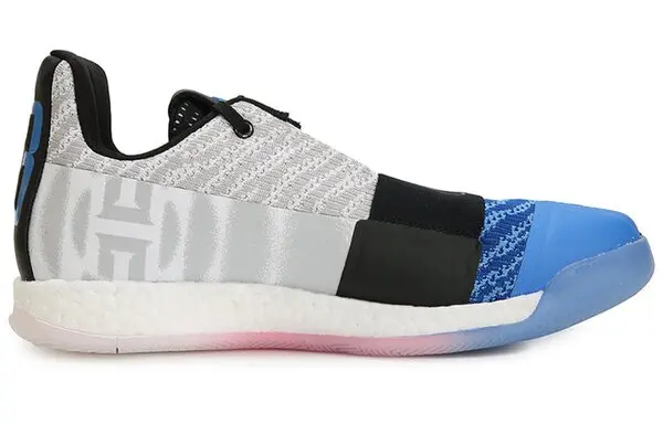 Adidas Harden Volume 3 Athletic Sneakers - Grey/blue