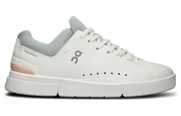 On The Roger Advantage Sneakers - White/grey/pink