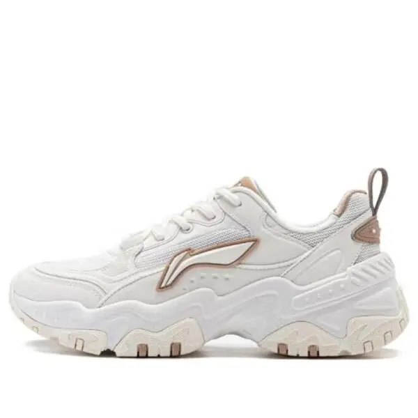 LI-NING Brown Sugar Sneakers - White/brown
