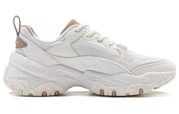 LI-NING Brown Sugar Sneakers - White/brown