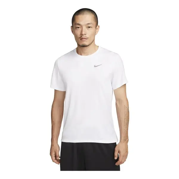 Nike Dri-fit Uv Miler T-shirt - White