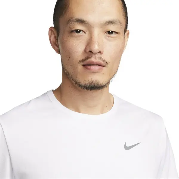 Nike Dri-fit Uv Miler T-shirt - White