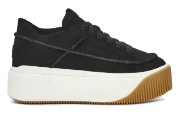 UGG Ez-duzzit Platform Sneakers - Black/white/gum