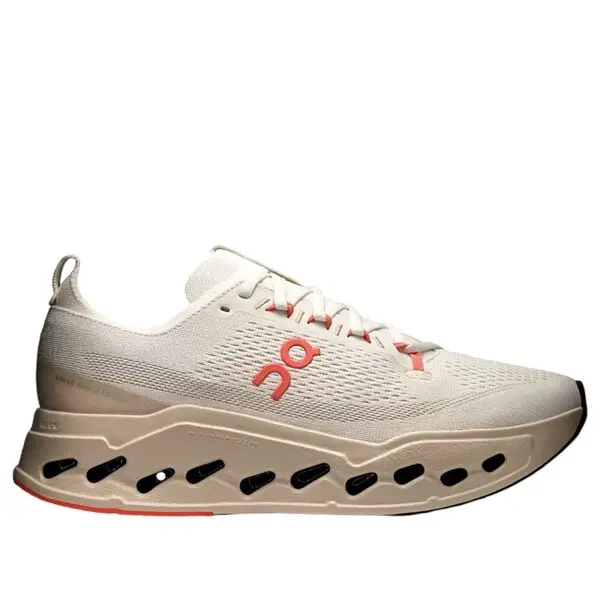 On Cloudsurfer Max Sneakers - Ivory/salmon
