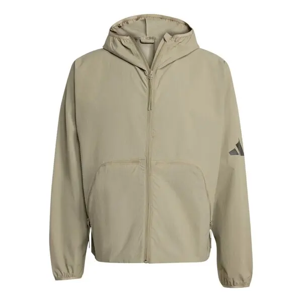Adidas Myshelter Loose-fit Windbreaker Jacket - Silver Pebble