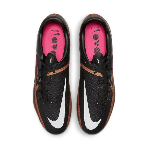 Nike Phantom Gt2 Academy Ag Football Boots - Black/white/copper
