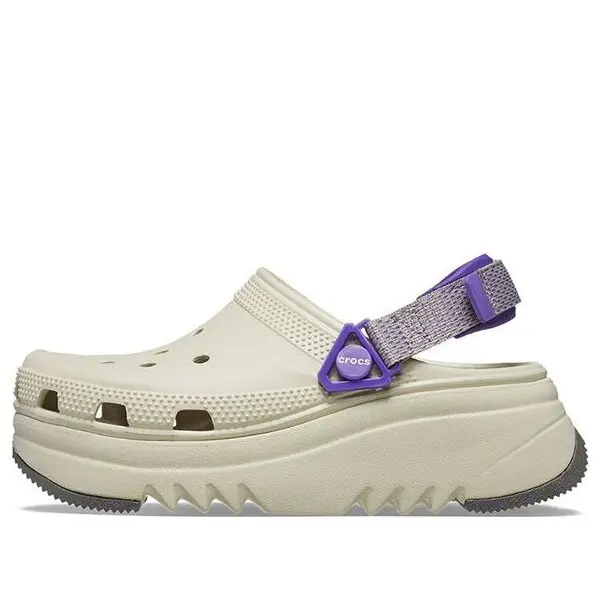 CROCS Classic Hiker Xscape Croslite Clogs - Beige/purple
