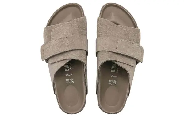BIRKENSTOCK Kyoto Suede Leather Sandals
