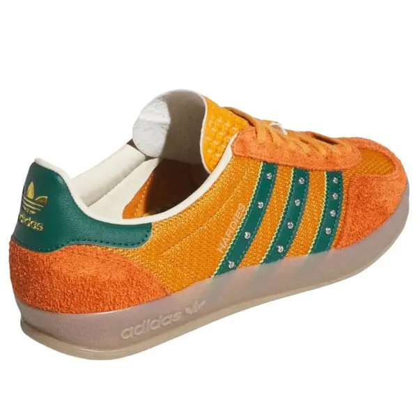 Adidas X Hardies Gazelle Indoor Sneakers - Rust Orange/core Green
