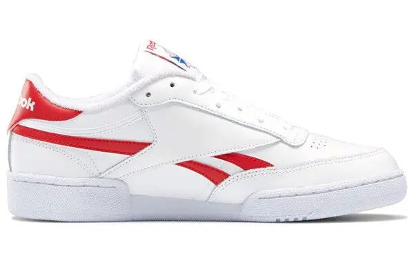 REEBOK Club C Revenge Low Top Sneakers - Cloud White/vector Red/cloud White