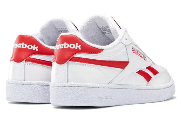 REEBOK Club C Revenge Low Top Sneakers - Cloud White/vector Red/cloud White