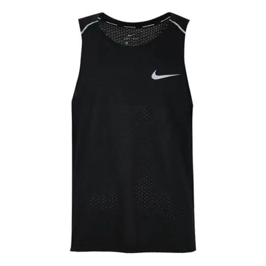 Nike Rise 365 Tank Dri-fit Sports Top - Black