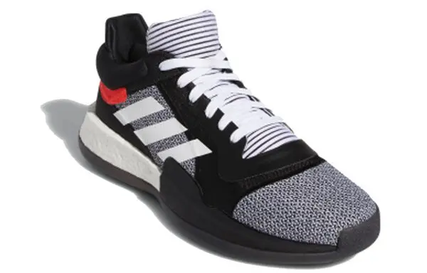 Adidas Marquee Boost Low Basketball Sneakers - Black