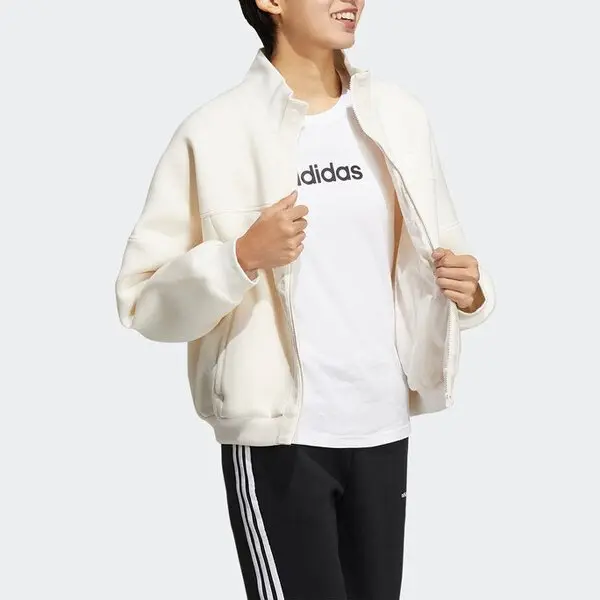 Adidas Neo Fleece Zip Up Jacket
