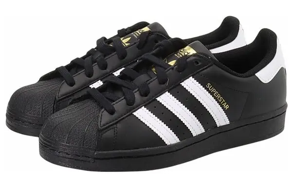 Adidas Originals Superstar Low Top Sneakers - Black