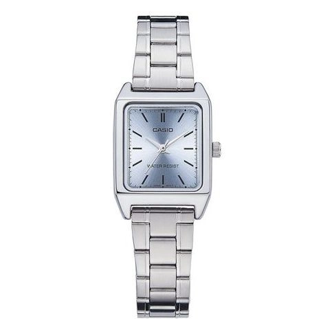 Casio Dress Retro Small Quartz Watch - Silver
