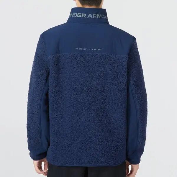 Under Armour Ua Legacy Sherpa Full-zip Soft Jacket - Blue