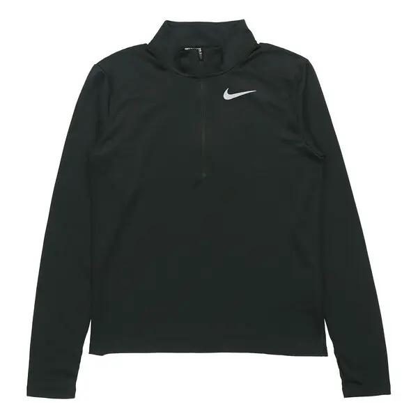 Nike Pacer Half-zip Running Long Sleeve Top - Black