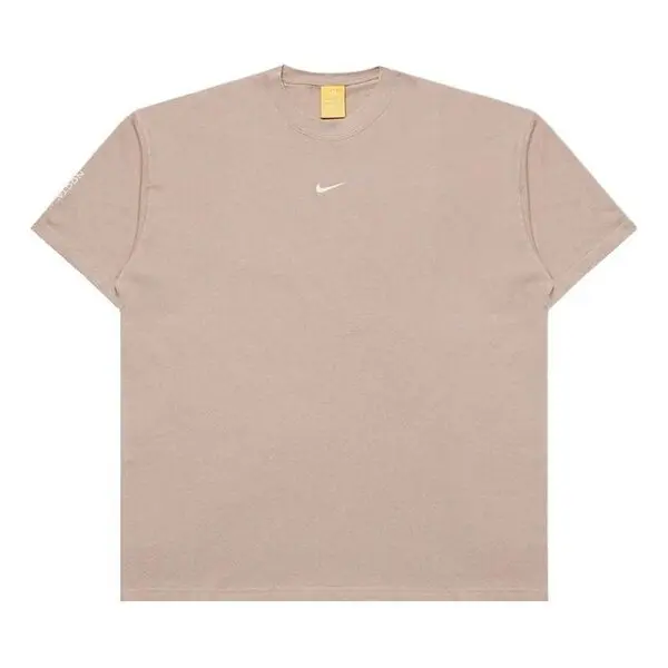 Nike X Nocta Drake T-shirt 'hemp Sanddrift - Black