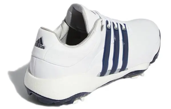 Adidas Tour 360 22 Golf Shoes - White/blue