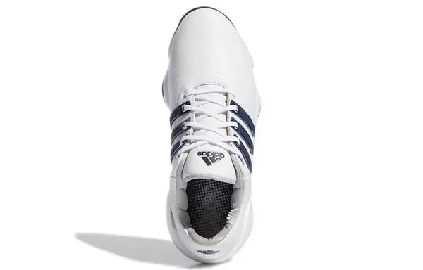 Adidas Tour 360 22 Golf Shoes - White/blue