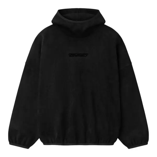 Fear Of God Suede Fleece Modern Hoodie - Vintage Black