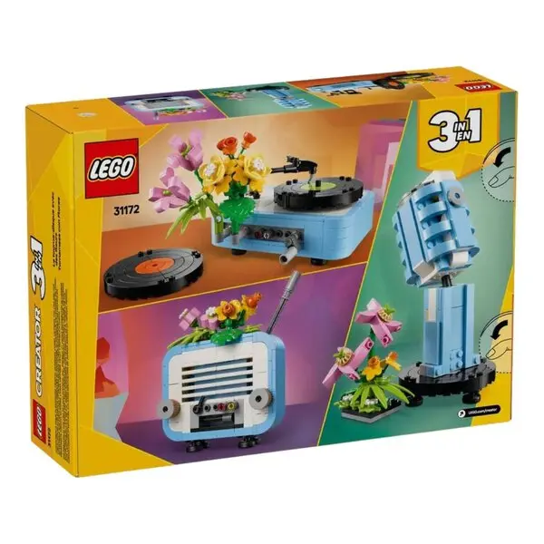 Lego Creator 3-in-1 Record Player With Flowers - Multi-color