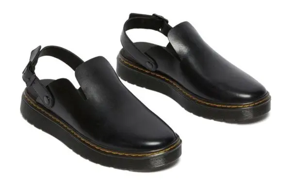 Dr. Martens Carlson Lusso Clog Sandals With Adjustable Strap