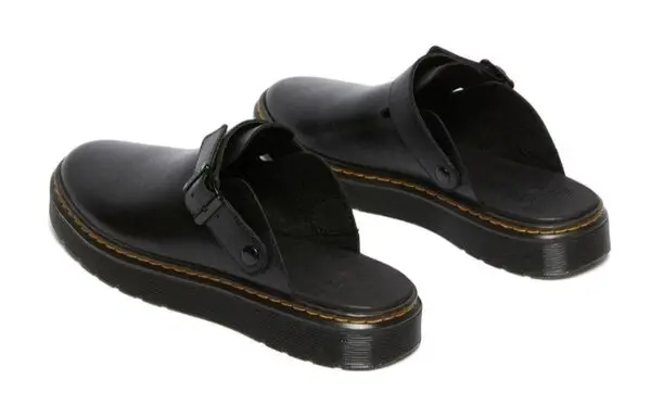 Dr. Martens Carlson Lusso Clog Sandals With Adjustable Strap