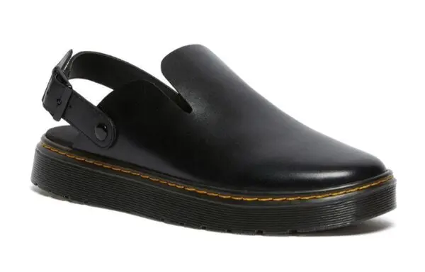 Dr. Martens Carlson Lusso Clog Sandals With Adjustable Strap