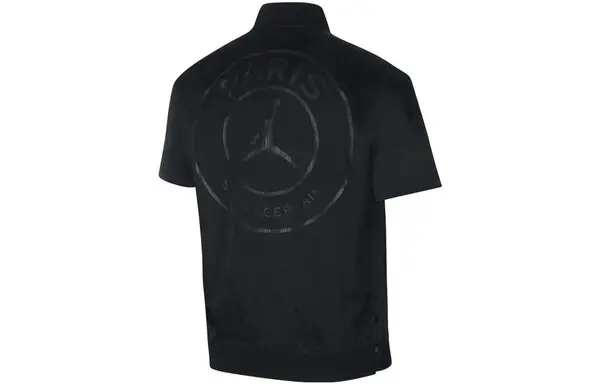 Nike Jordan Short Sleeve Jacket - Black