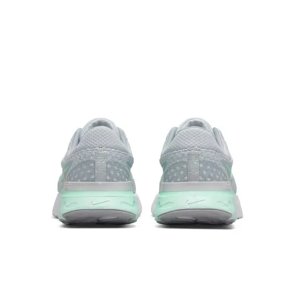 Nike React Infinity Run Flyknit 3 Athletic Sneakers - Gray/green