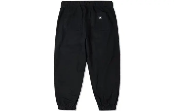 CONVERSE Solid Color Woven Casual Trousers
