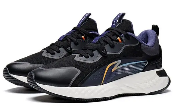 LI-NING Cloud Shield Athletic Sneakers - Black/grey/white