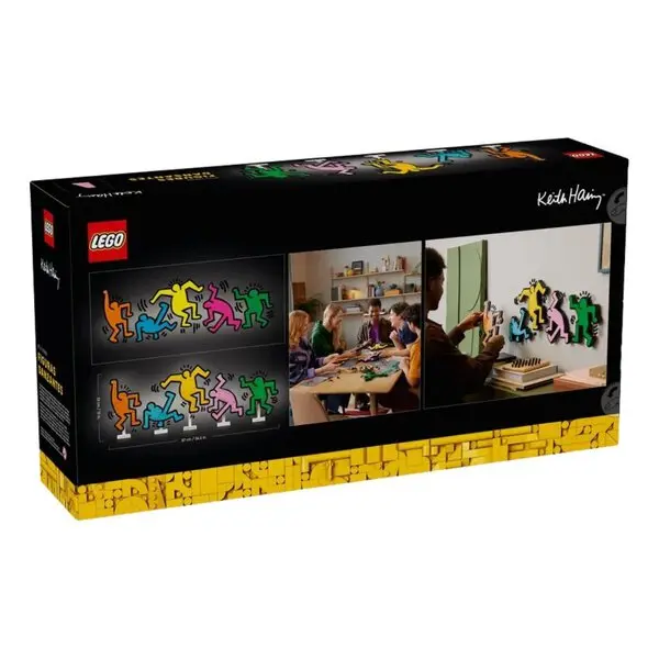 Lego Keith Haring Dancing Figures Art Set - Multi-color