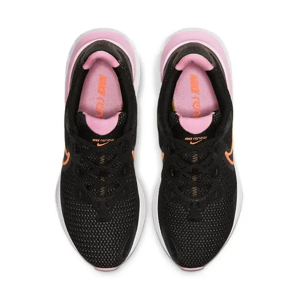Nike Renew Run Athletic Sneakers - Black
