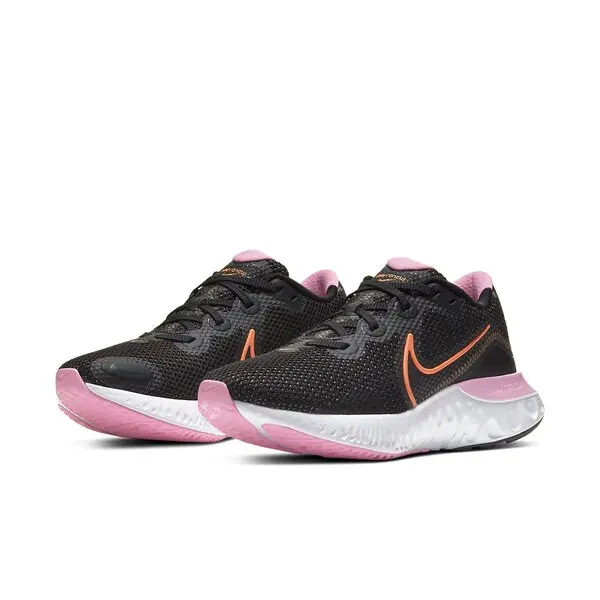 Nike Renew Run Athletic Sneakers - Black