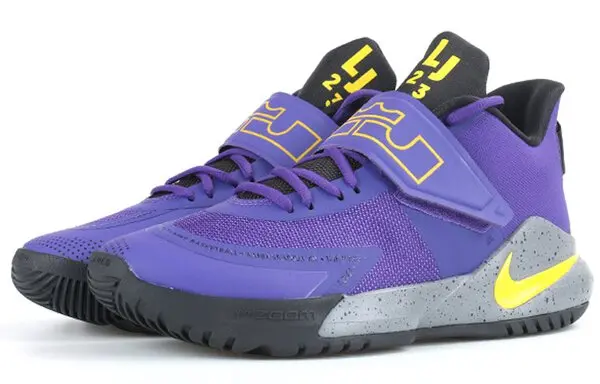 Nike Ambassador Xii Lakers Edition Basketball Sneakers