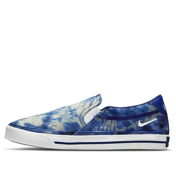 Nike Court Legacy Print Tie-dye Slip-on Sneakers