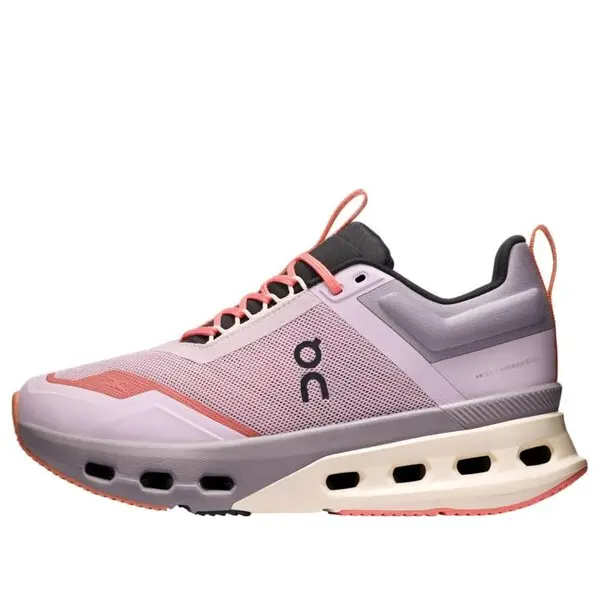 On Cloudnova X Athletic Sneakers - Mauve/dew
