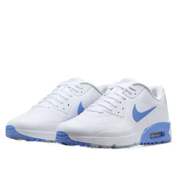 Nike Max 90 Golf Sneakers - White/royal Pulse