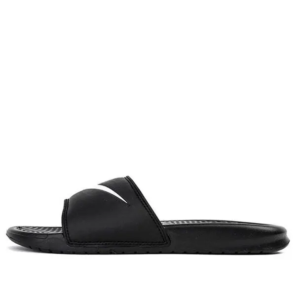 Nike Benassi Swoosh Slide - Black/white