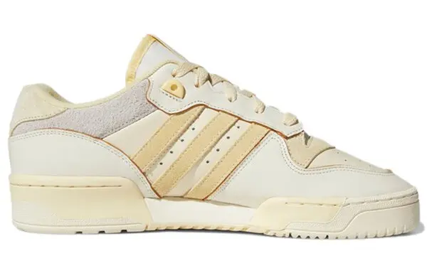 Adidas Rivalry Low Premium Sneakers - Cream/yellow