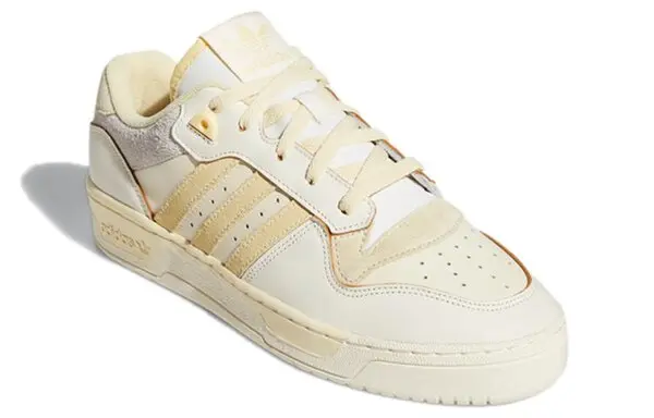 Adidas Rivalry Low Premium Sneakers - Cream/yellow