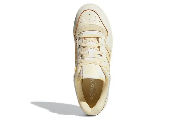 Adidas Rivalry Low Premium Sneakers - Cream/yellow
