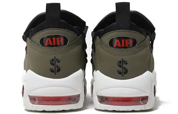 Nike More Money Sneakers - Medium Olive/black