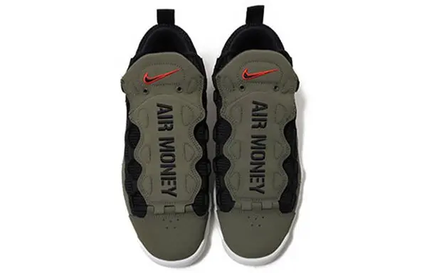 Nike More Money Sneakers - Medium Olive/black