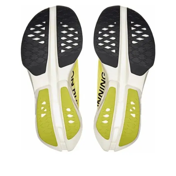 On Cloudboom Strike Performance Running Shoes - Limelight/wolf